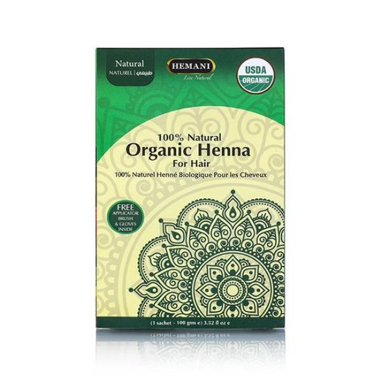 Hemani Organic Henna for Hair 100 GM - Natural – Rozzana.pk
