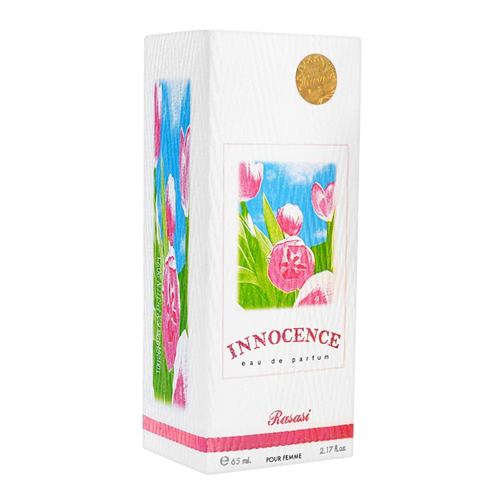 Rasasi Innocence Eau De Parfum, Fragrance For Women 65 ML – Rozzana.pk