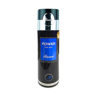 Rasasi Power Deodorant Body Spray For Men 200 ML – Rozzana.pk