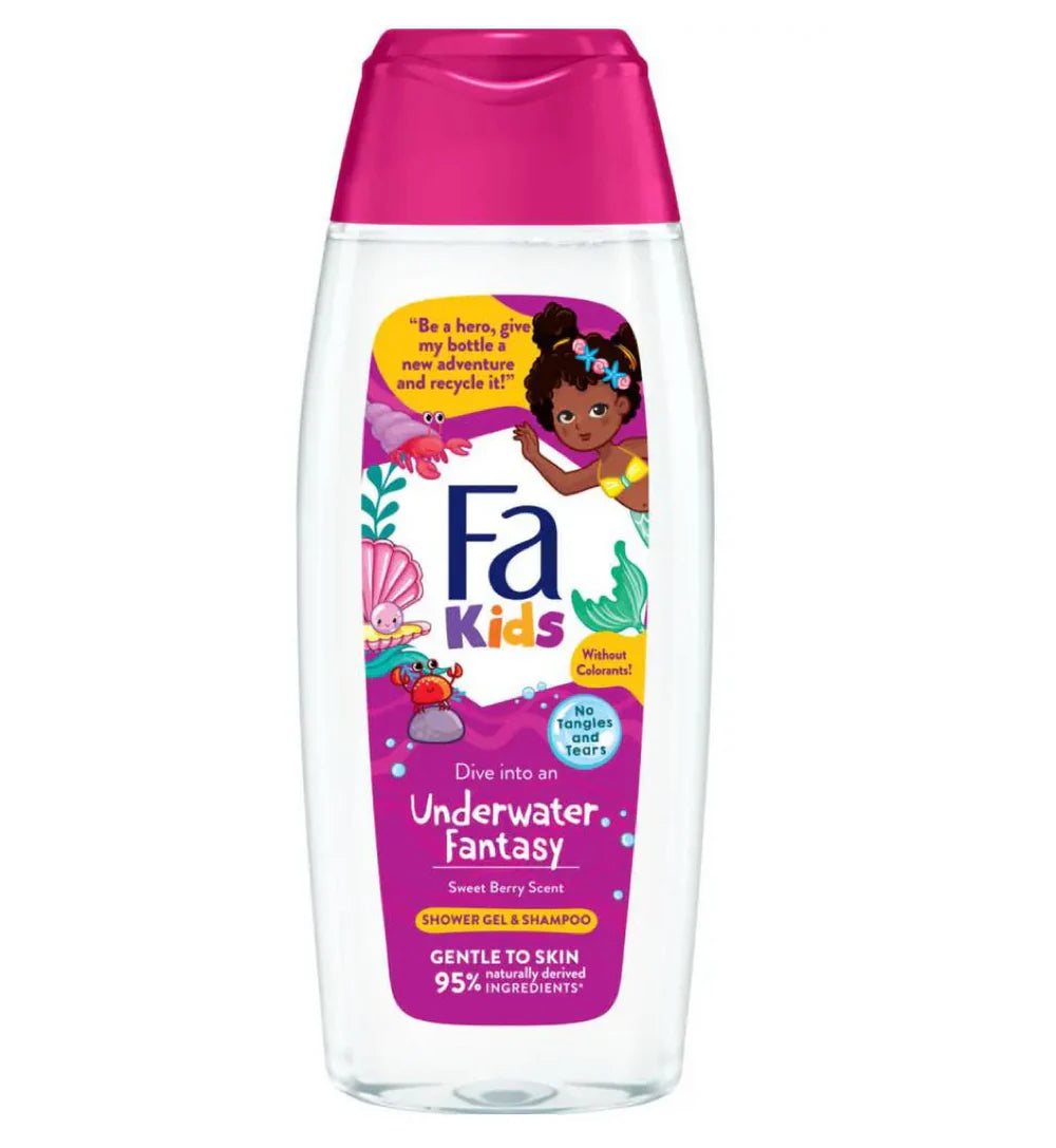 Fa Kids Underwater Fantasy Shower Gel & Shampoo 250 ML – Rozzana.pk