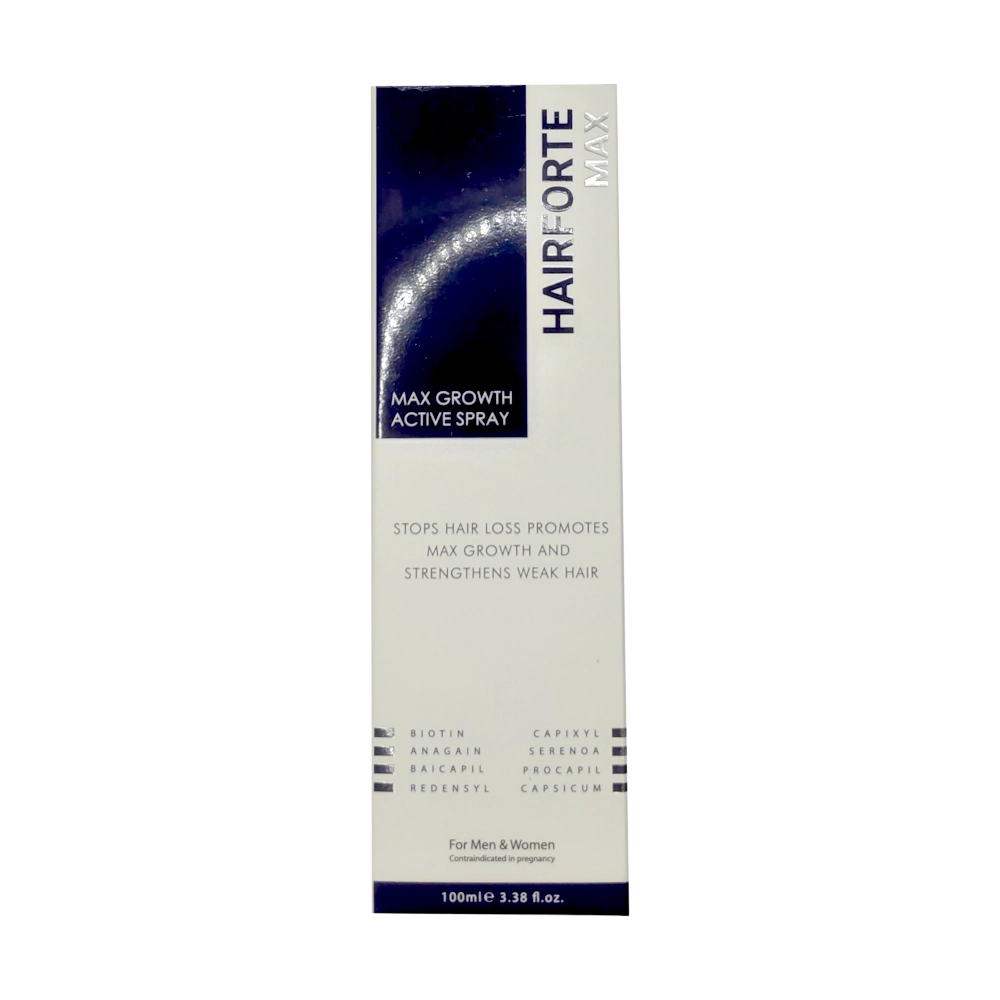 HairForte Max Growth Active Spray (Procapil 3%) 100 ML – Rozzana.pk