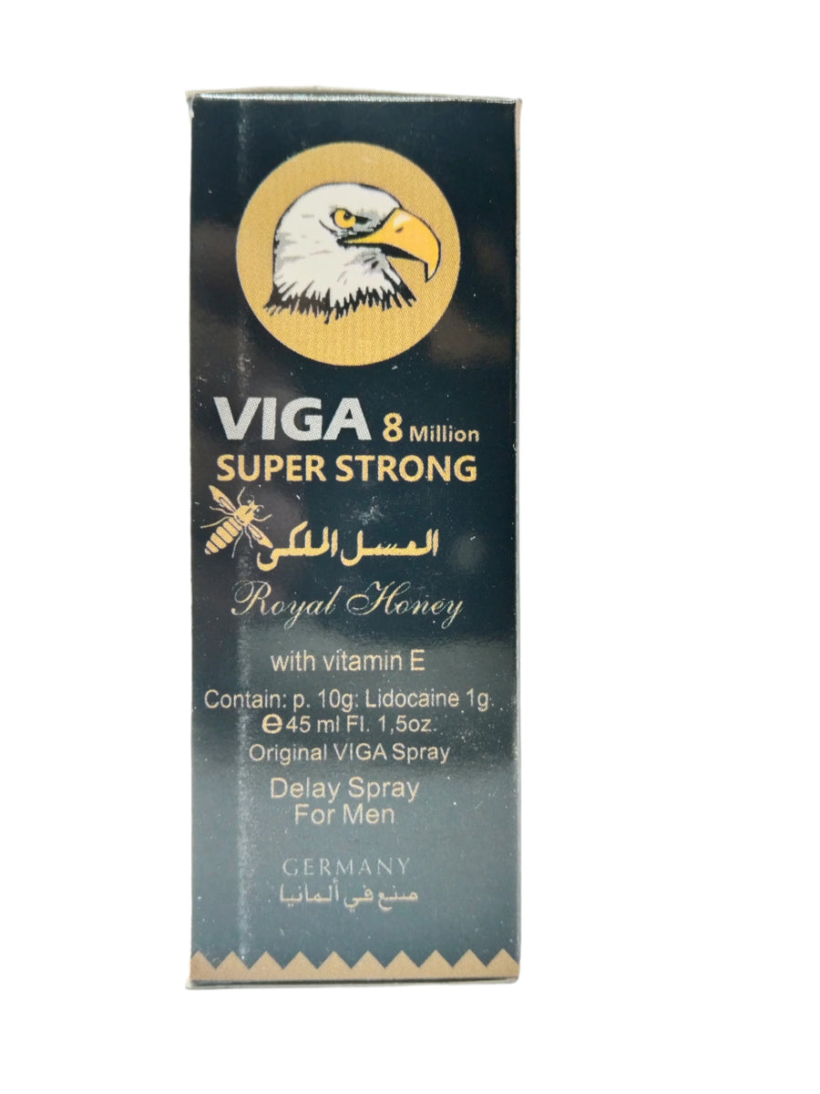 Viga 8 Million Extra Strong Delay Spray 45 ML – Rozzana.pk