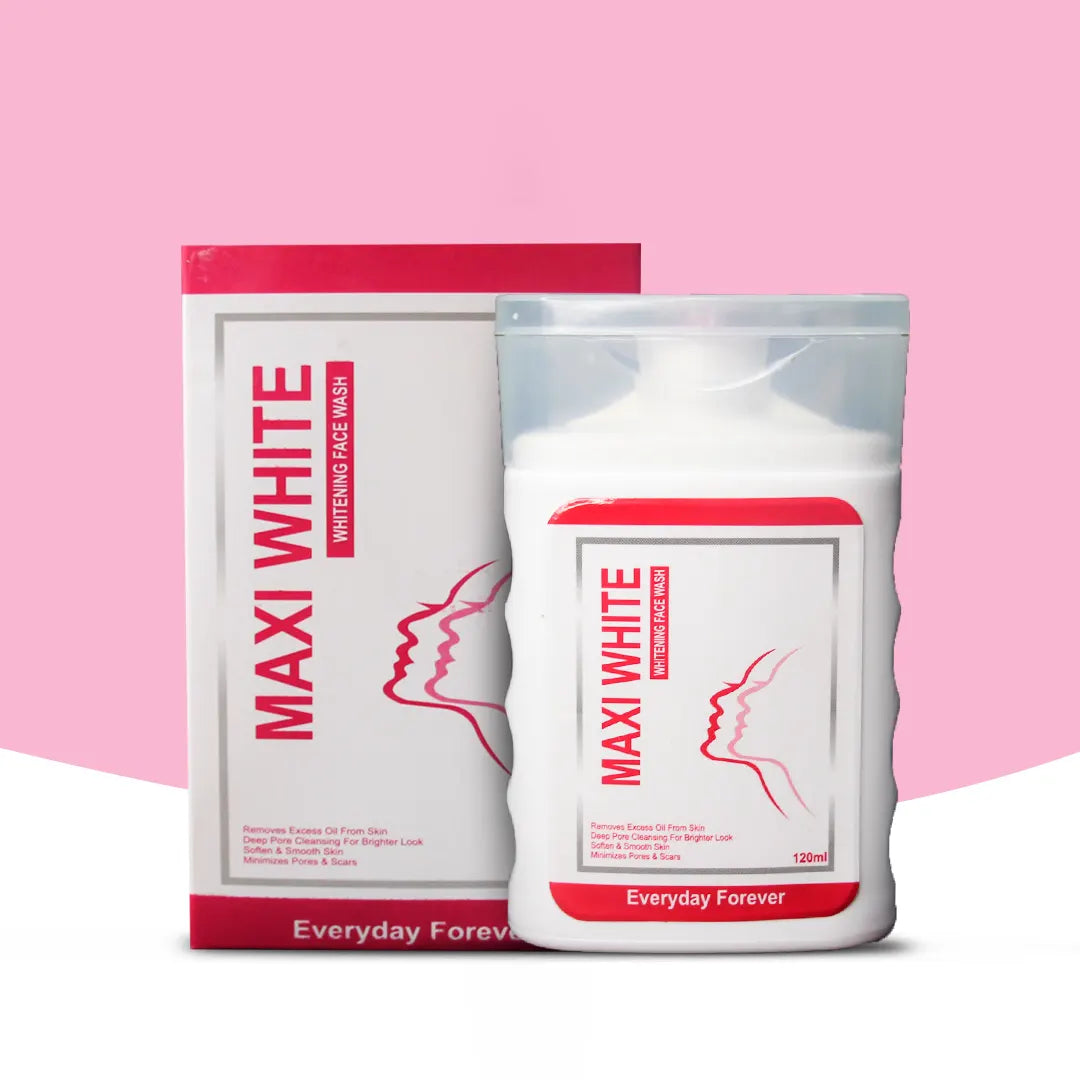 Maxi White Whitening Face Wash 120 ML – Rozzana.pk