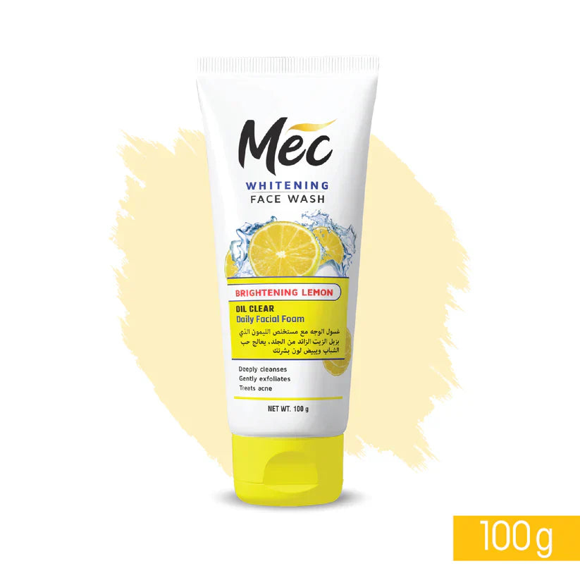 Mec Whitening Oil Clean Face Wash 100 ML – Rozzana.pk