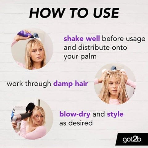 Schwarzkopf got2b Volumania 24h Volumizing Mousse 250 ML – Rozzana.pk