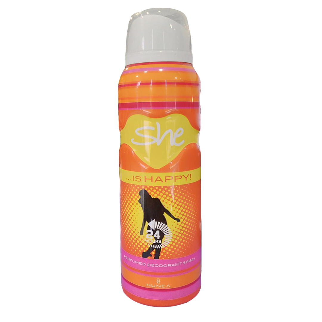 She Is Happy Body Spray Deodorant For Women 150 ML – Rozzana.pk