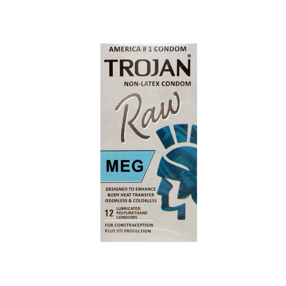 Trojan Raw Non Latex Lubricated Pure Feel Condoms – Rozzana.pk