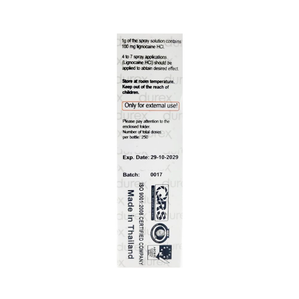 Durex Extra Power Long Time Spray For Men 22 cc – Rozzana.pk