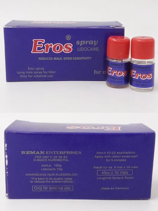 Eros Men Delay Spray Tester (5ml x 10 pcs) – Rozzana.pk