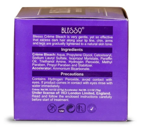 Blesso Bleach Creme 500 GM – Rozzana.pk