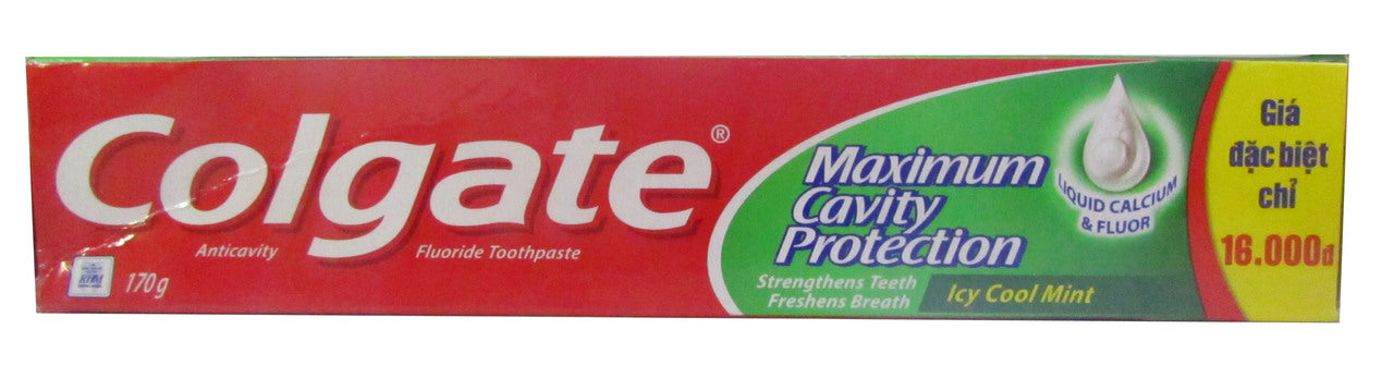 Colgate Maximum Cavity Protection Cool Mint Flavor Toothpaste – Rozzana.pk
