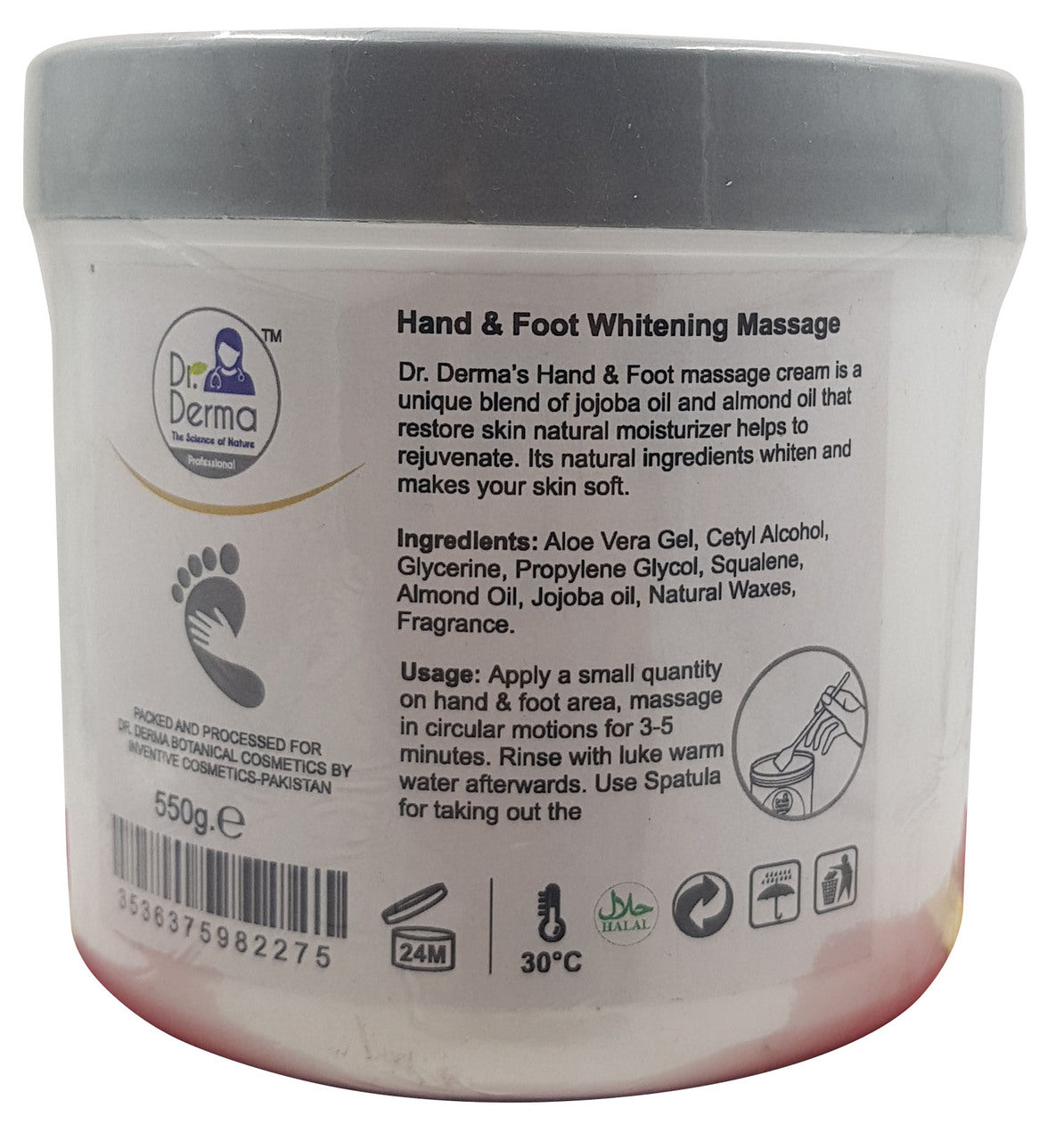 Dr. Derma Whitening Hand & Foot Massage Cream – Rozzana.pk