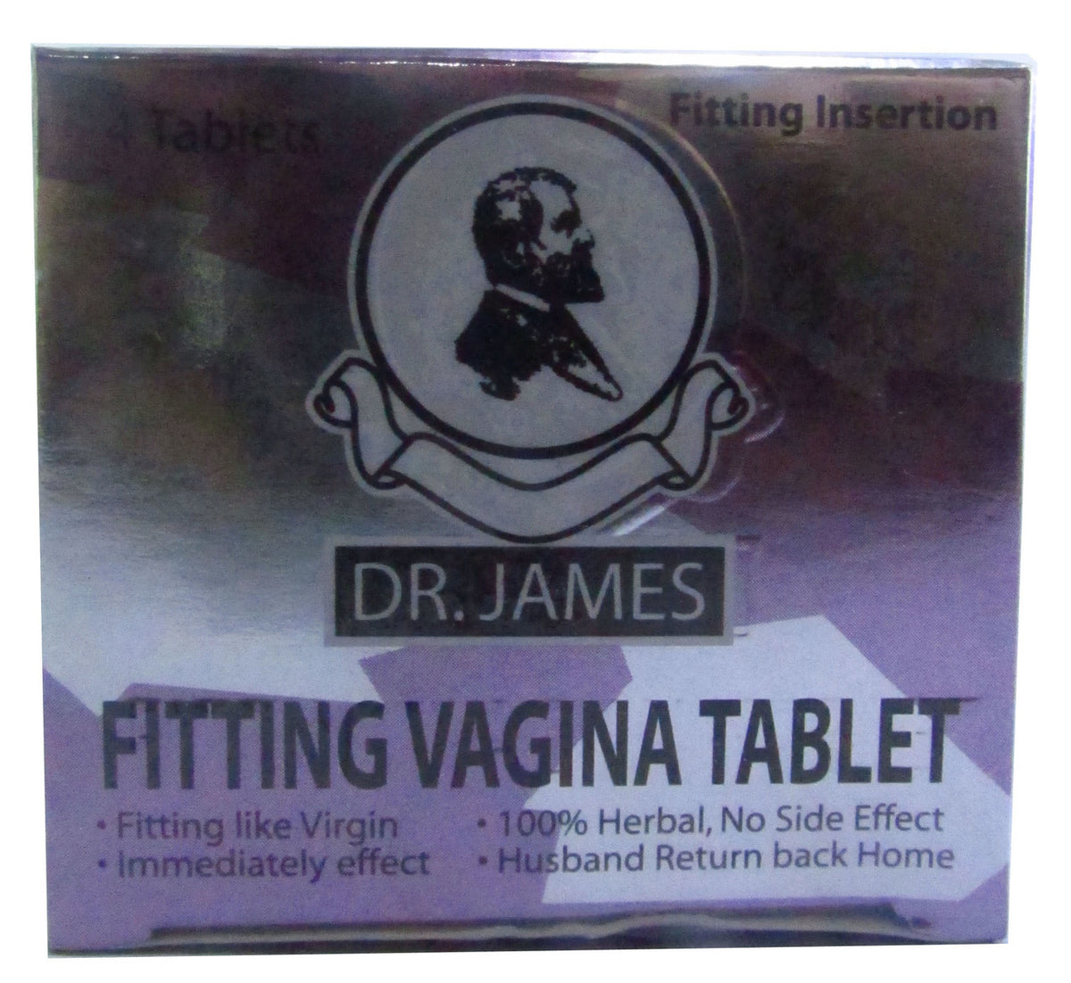 Dr. James Fitting Vagina Tablets (4 Tablets) – Rozzana.pk