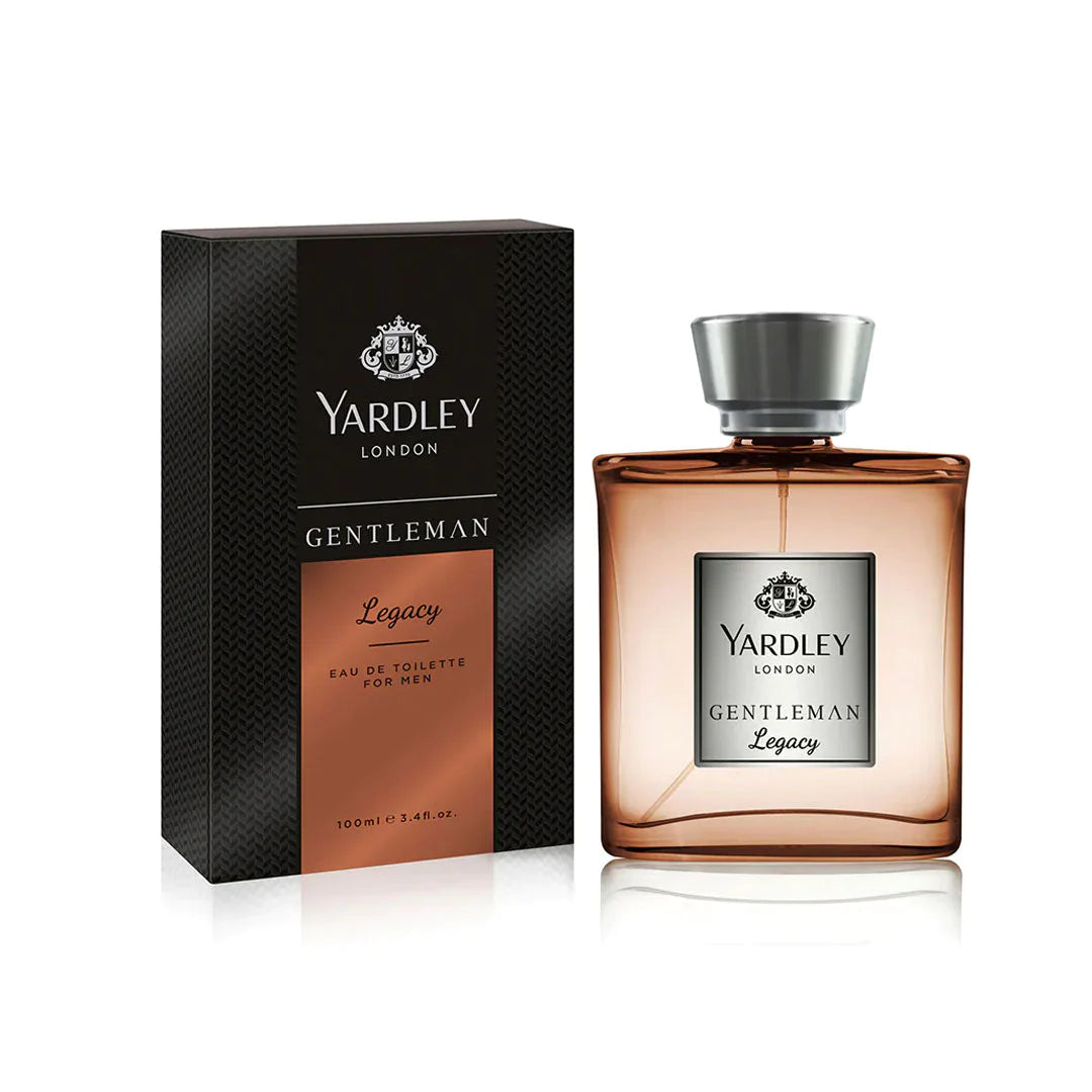 Yardley Gentleman Legacy Perfume Eau de Toilette For Men 100 ML ...