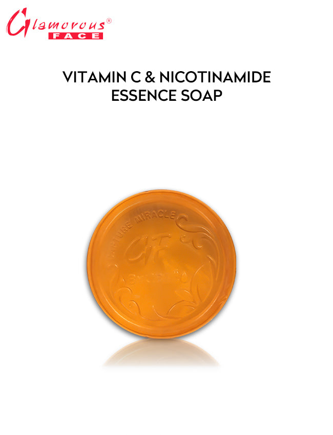 Glamorous Face Essence Soap Vitamin C & Nicotinamide 100 GM – Rozzana.pk