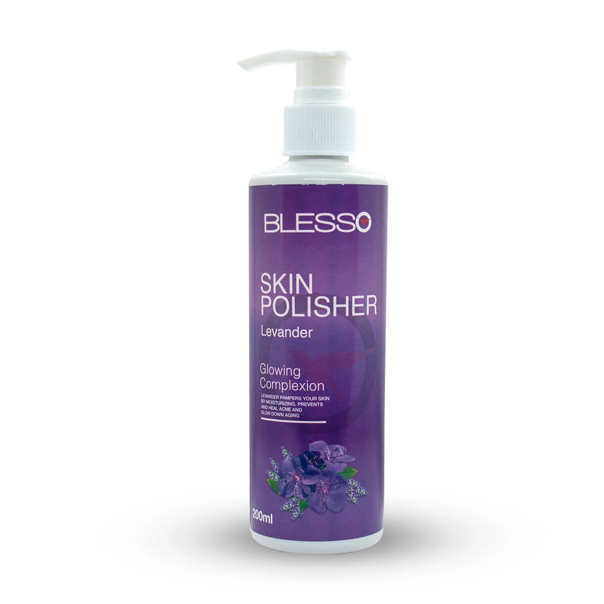 Blesso Skin Polisher (Lavender) 200 ML – Rozzana.pk