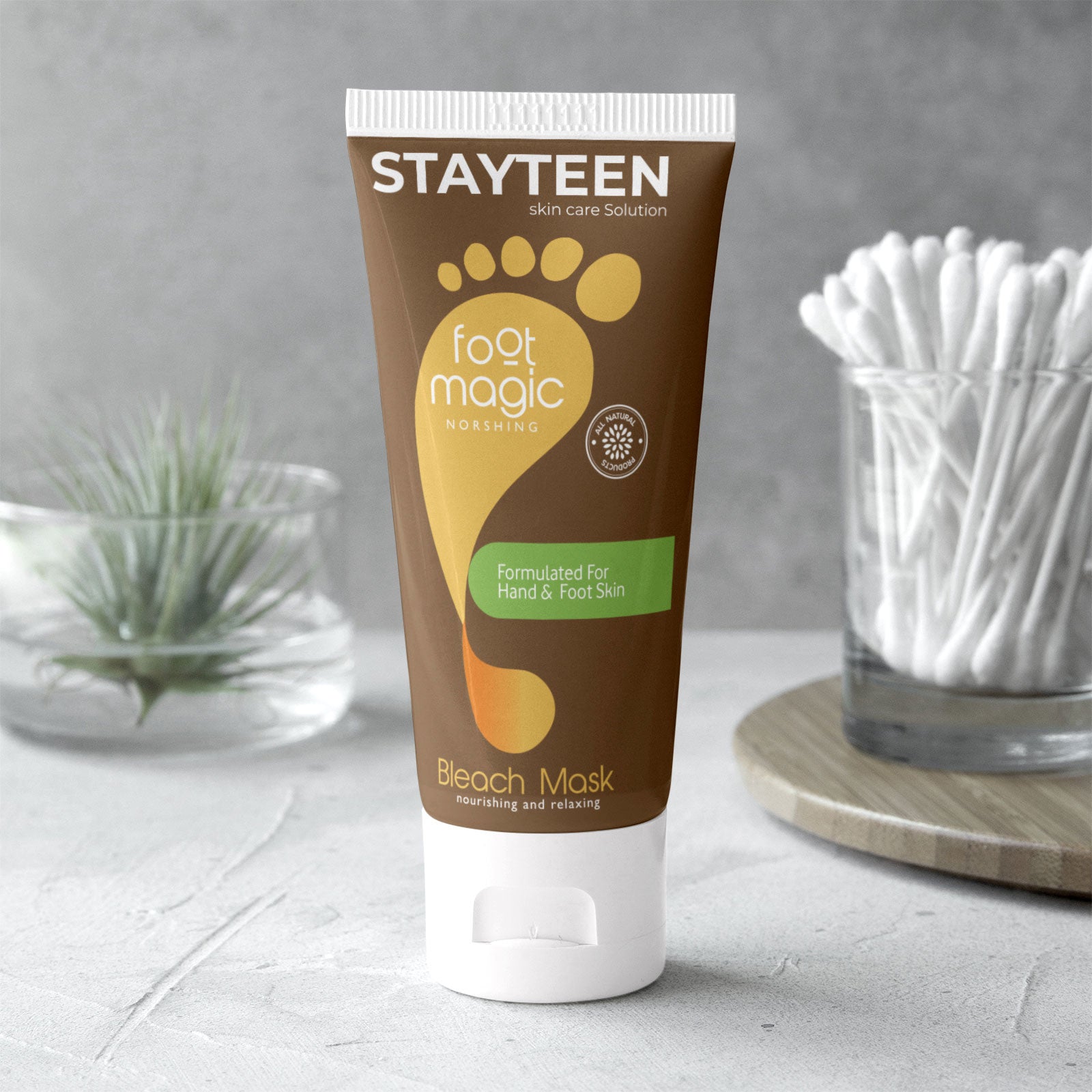 StayTeen Foot Bleach Mask – Rozzana.pk