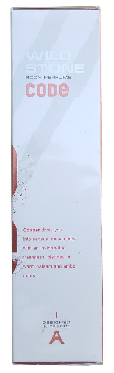 Wild Stone Body Perfume CODE Copper For Men 120 ML – Rozzana.pk