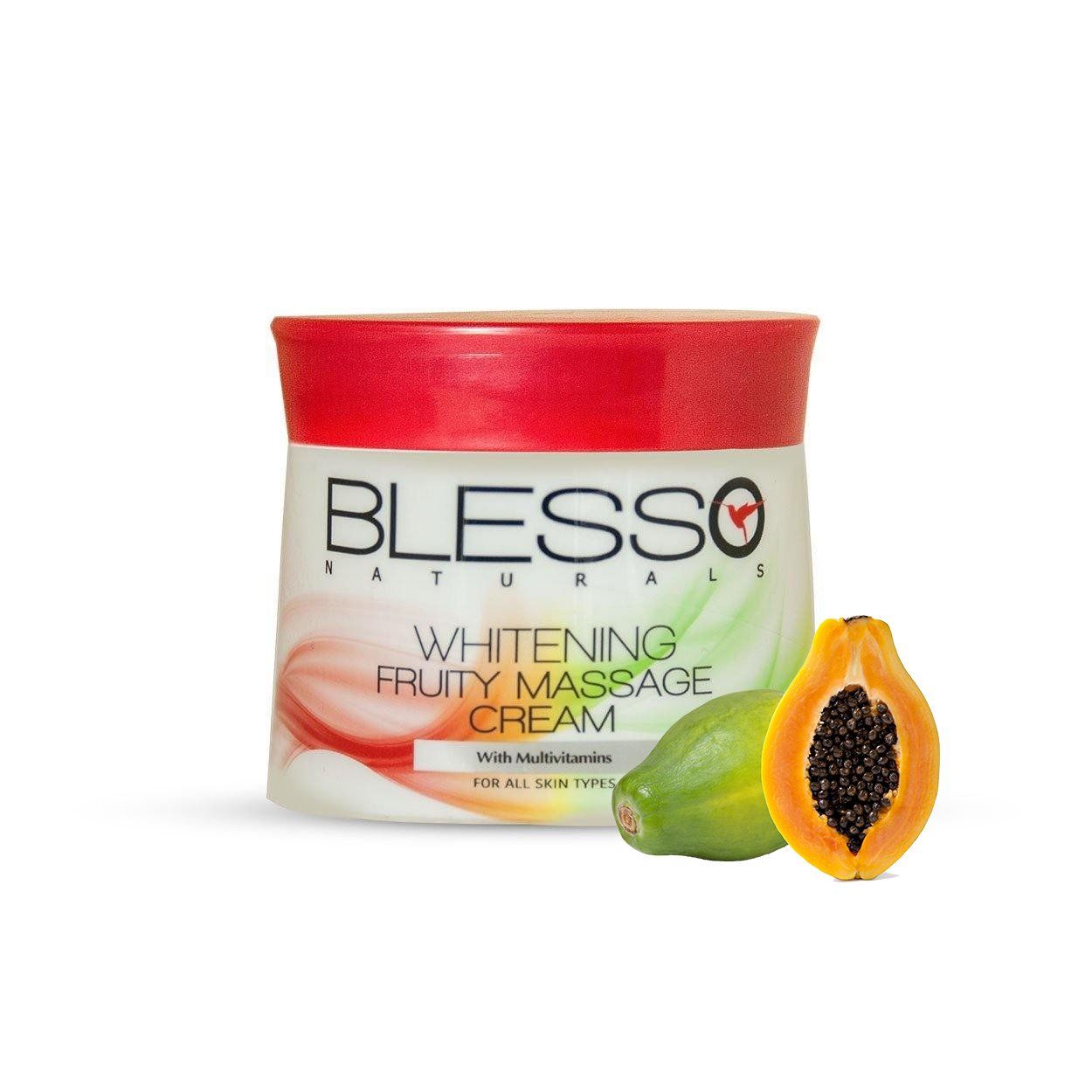 Blesso Whitening Fruity Massage Cream 75 ML – Rozzana.pk