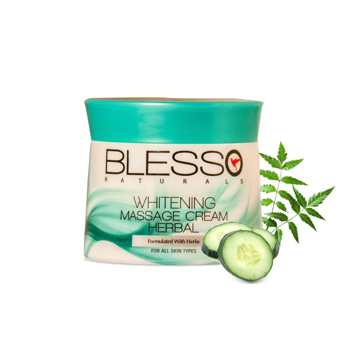Blesso Whitening Massage Cream Herbal Spotless Skin 500 ML – Rozzana.pk